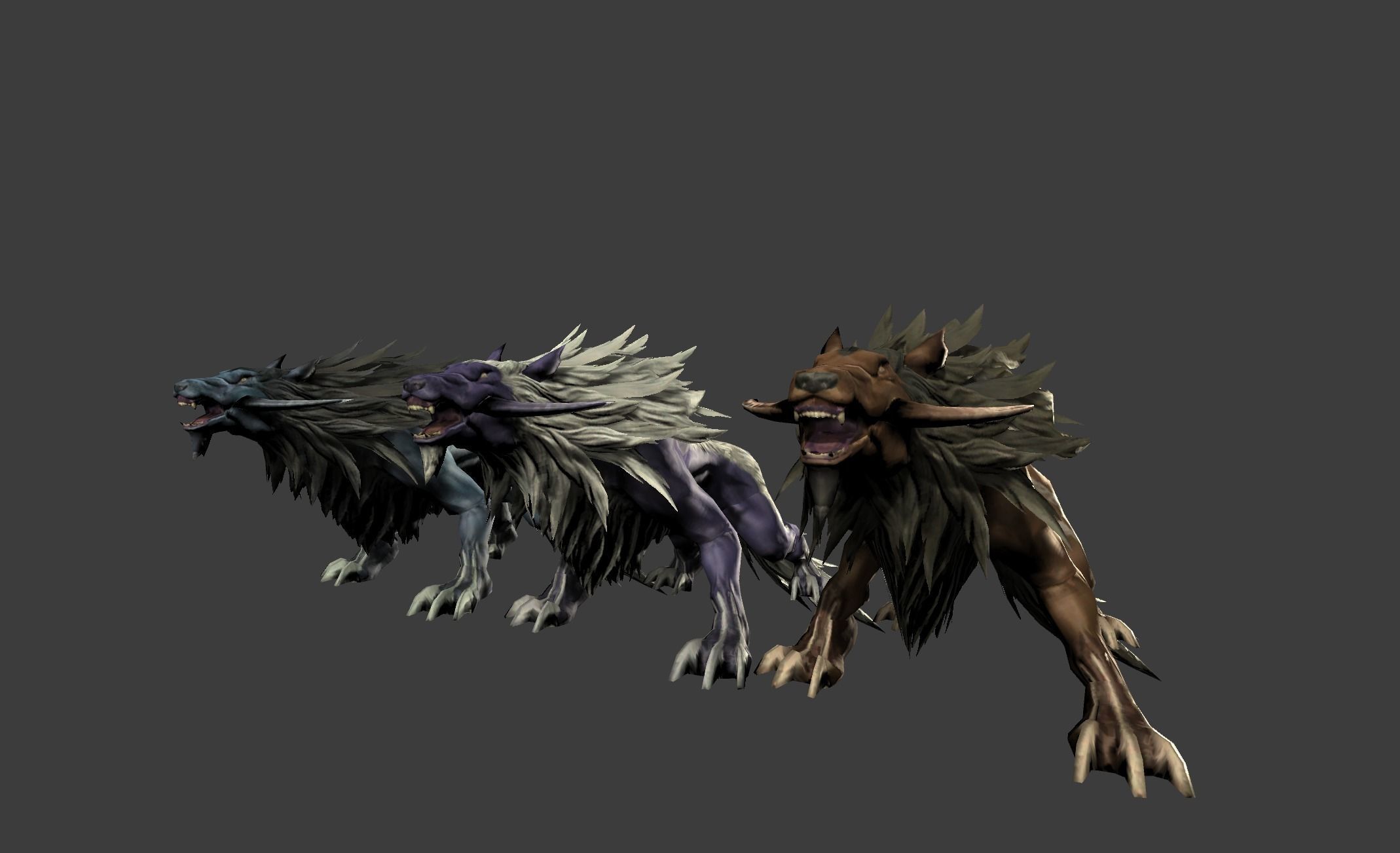 3D model Beast Wolf Mutant VR / AR / low-poly | CGTrader