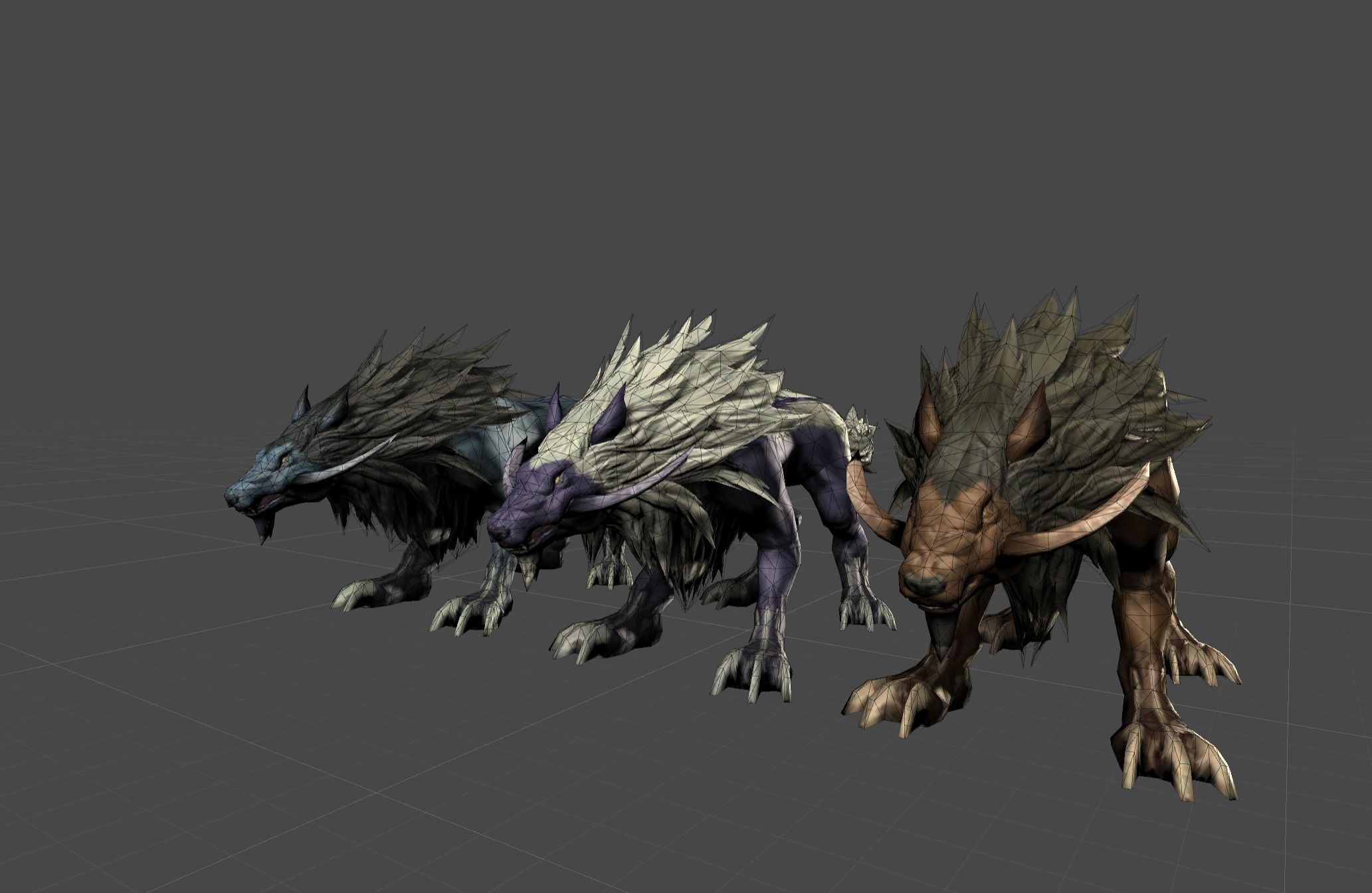 3D model Beast Wolf Mutant VR / AR / low-poly | CGTrader