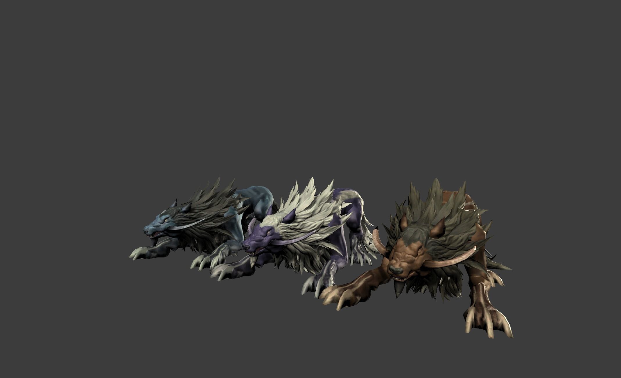 3D model Beast Wolf Mutant VR / AR / low-poly | CGTrader