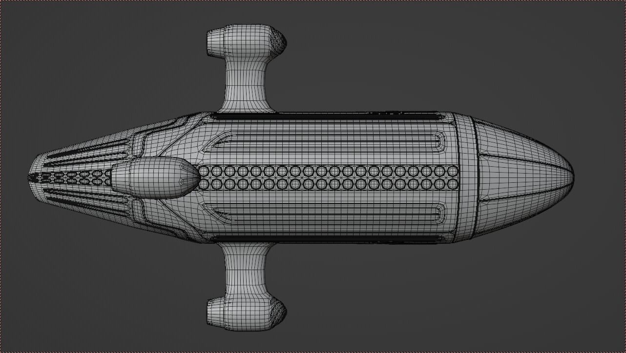 3D model Starship VR / AR / low-poly | CGTrader