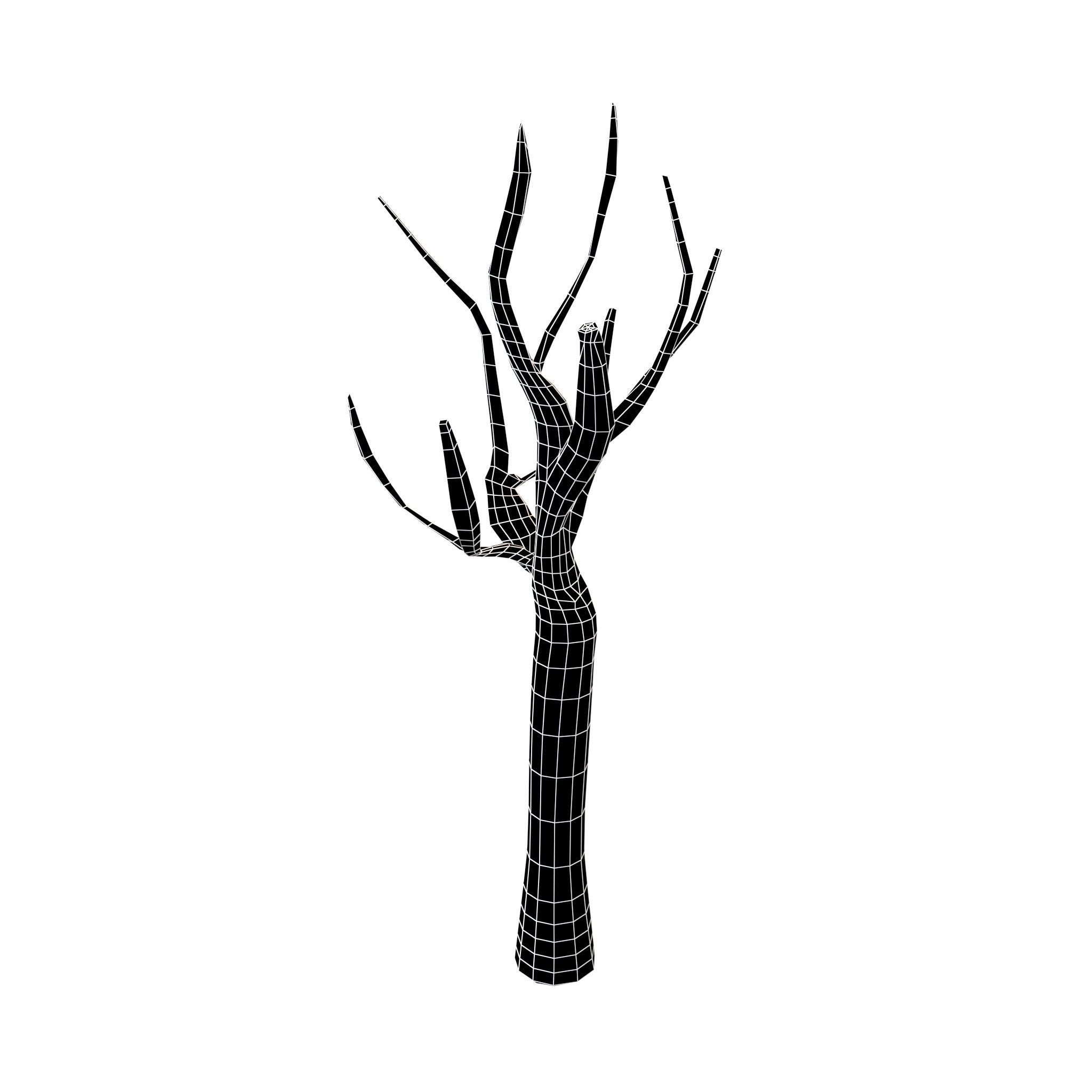 3D model Tree Trunk v2 001 VR / AR / low-poly | CGTrader