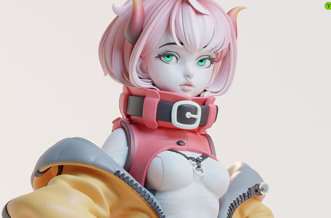 East Sea mythology bull devil 3D model 3D printable | CGTrader