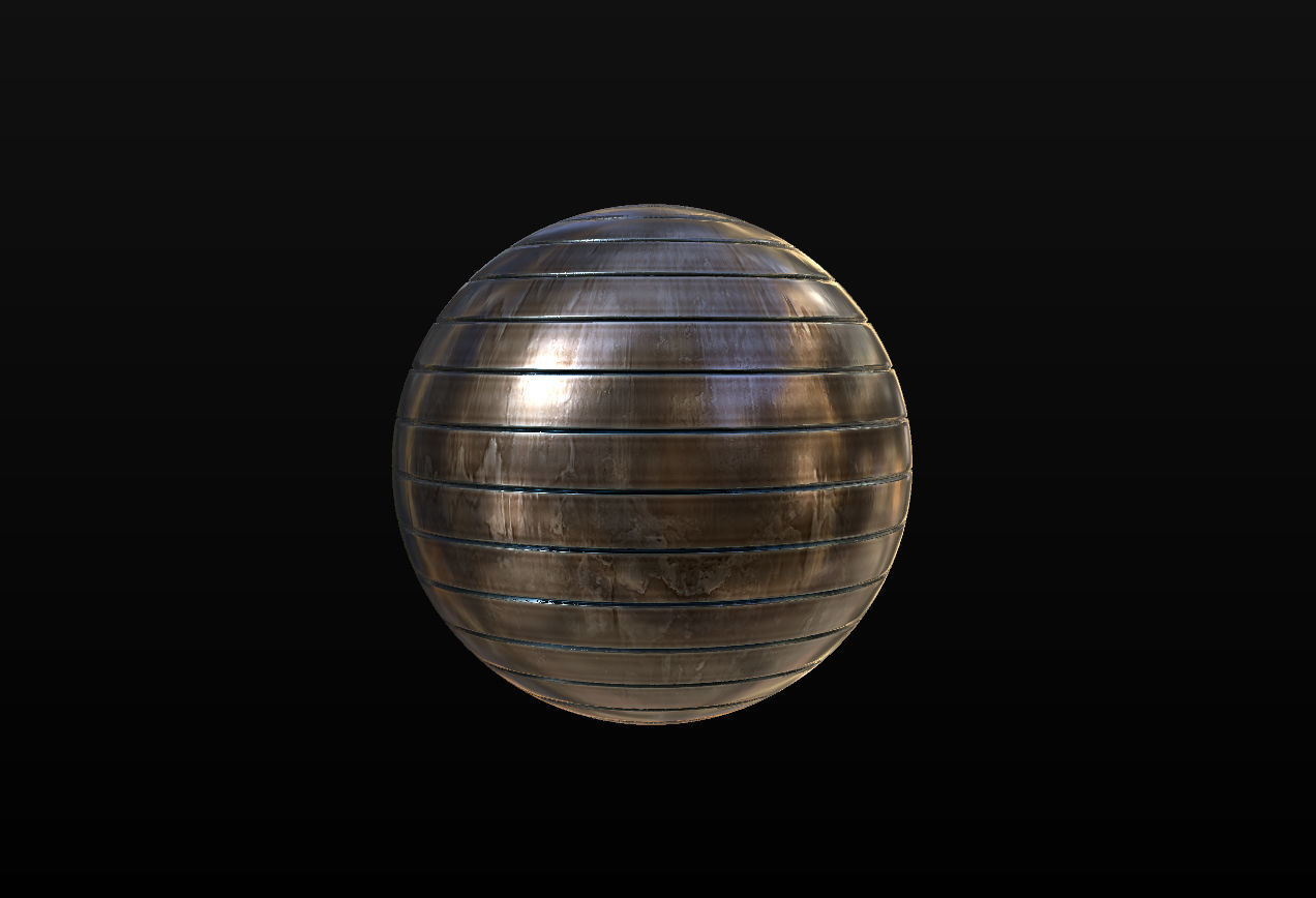 10 Seamless Metal Panels and Grids PBR Materials - Set 2 Texture | CGTrader