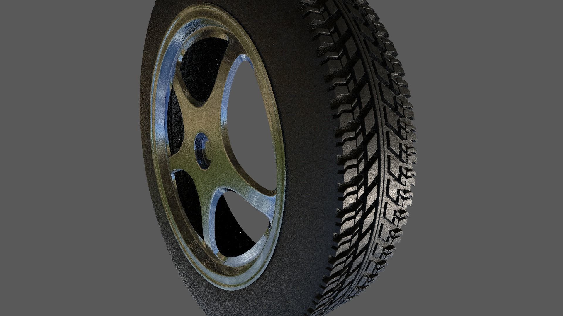 car tyre 3D model | CGTrader