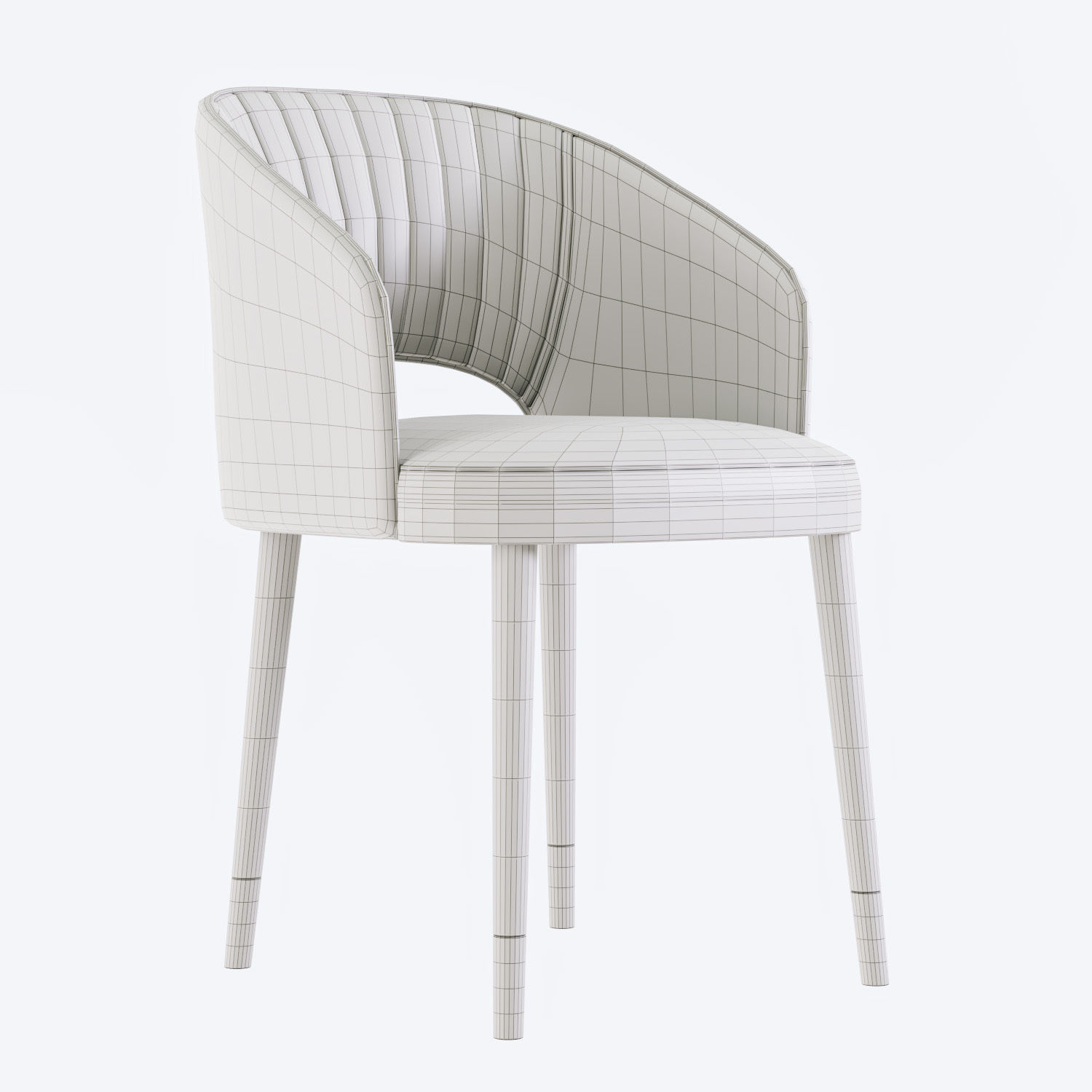 Parven Furniture chair 3D model | CGTrader