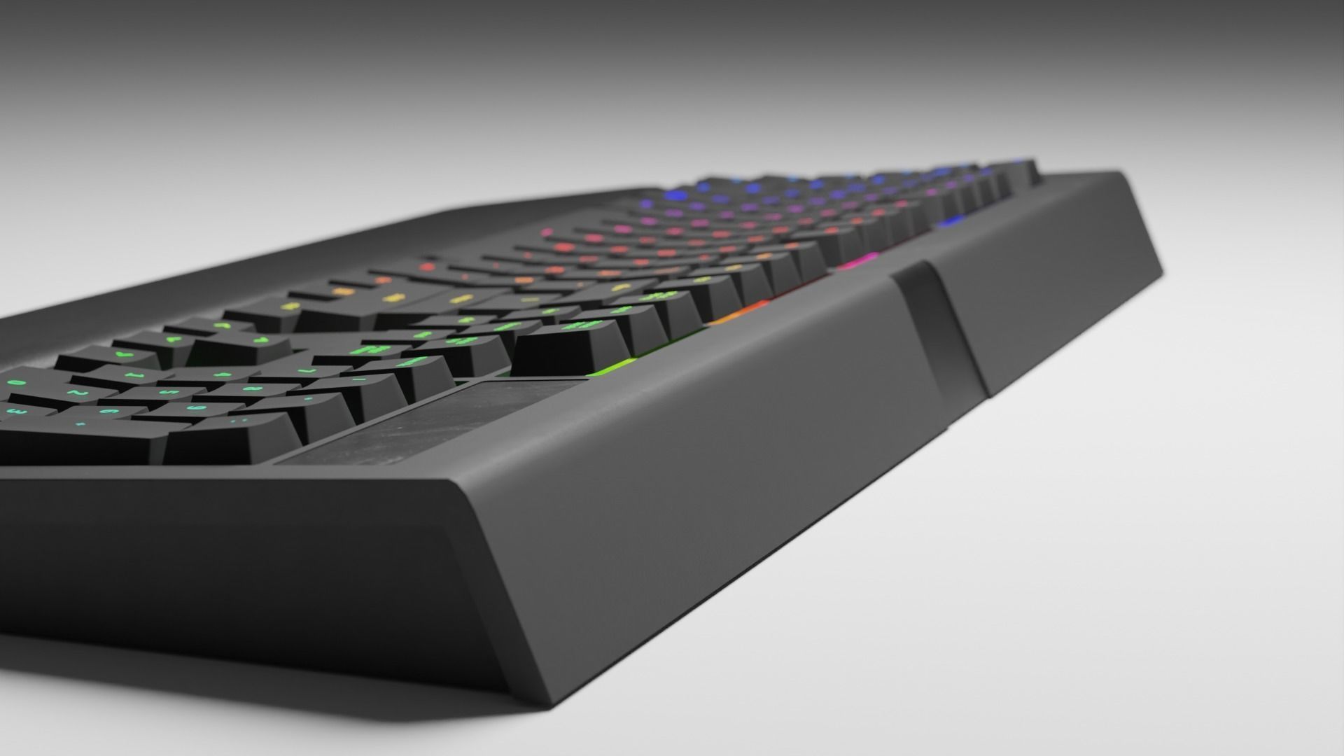 3D model Razer Blackwidow Chroma V2 VR / AR / low-poly | CGTrader