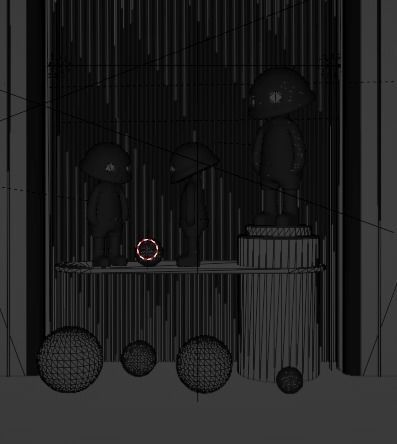 Display area II 3D model | CGTrader