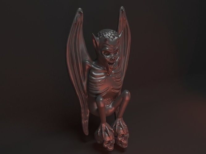 Devil in London 3D model 3D printable | CGTrader