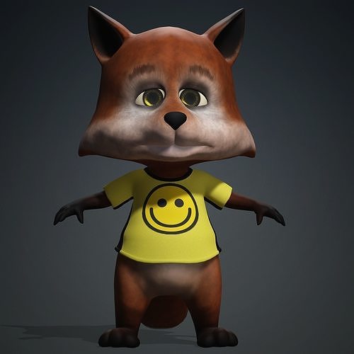 3D model Humanoid Cat VR / AR / low-poly | CGTrader