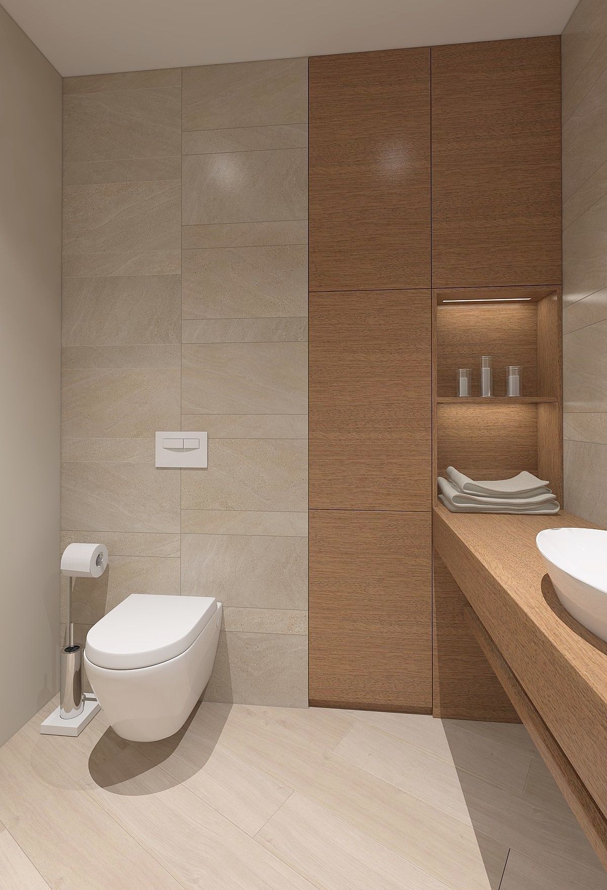 Cozy toilet room 3D model | CGTrader