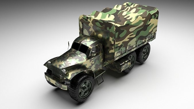 Military Truck URAL 4320 Russian 3D model | CGTrader