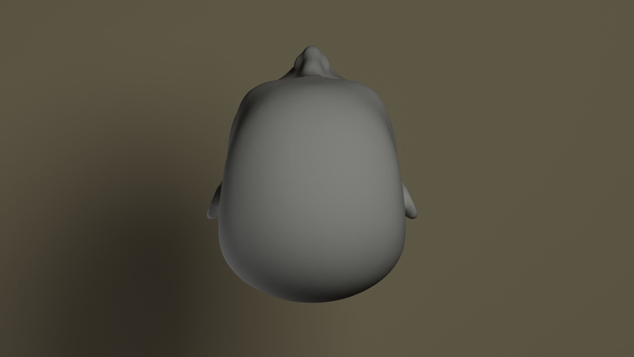 Male head free 3D model | CGTrader