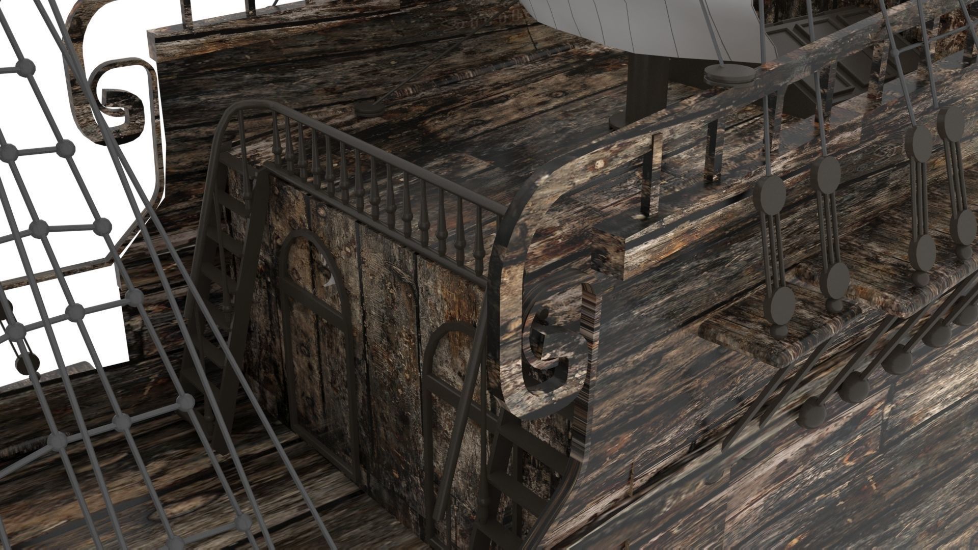 Sailboat Galleon 3D model | CGTrader