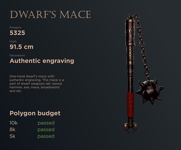 Dwarven Mace