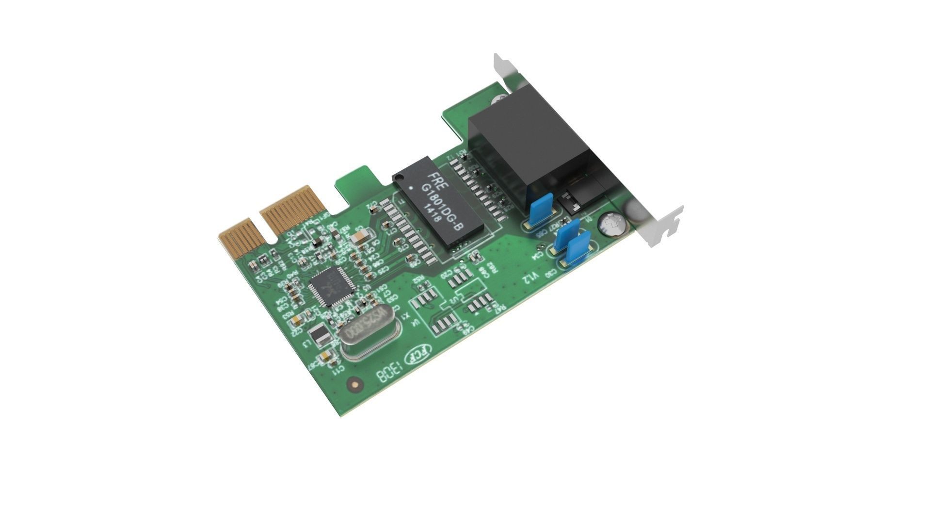 Network Card 3D model | CGTrader