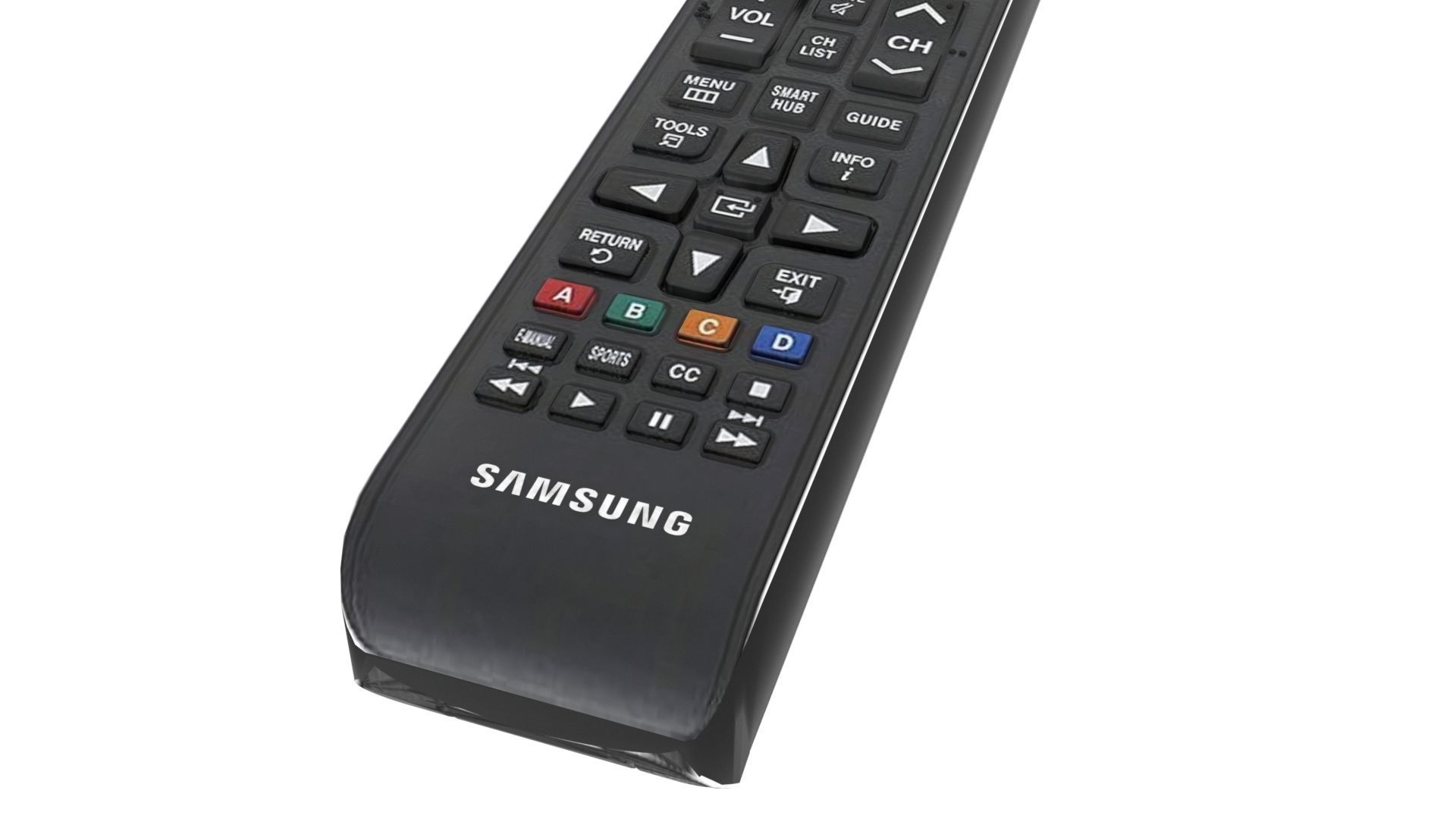 Samsung TV Remote Control 3D model | CGTrader
