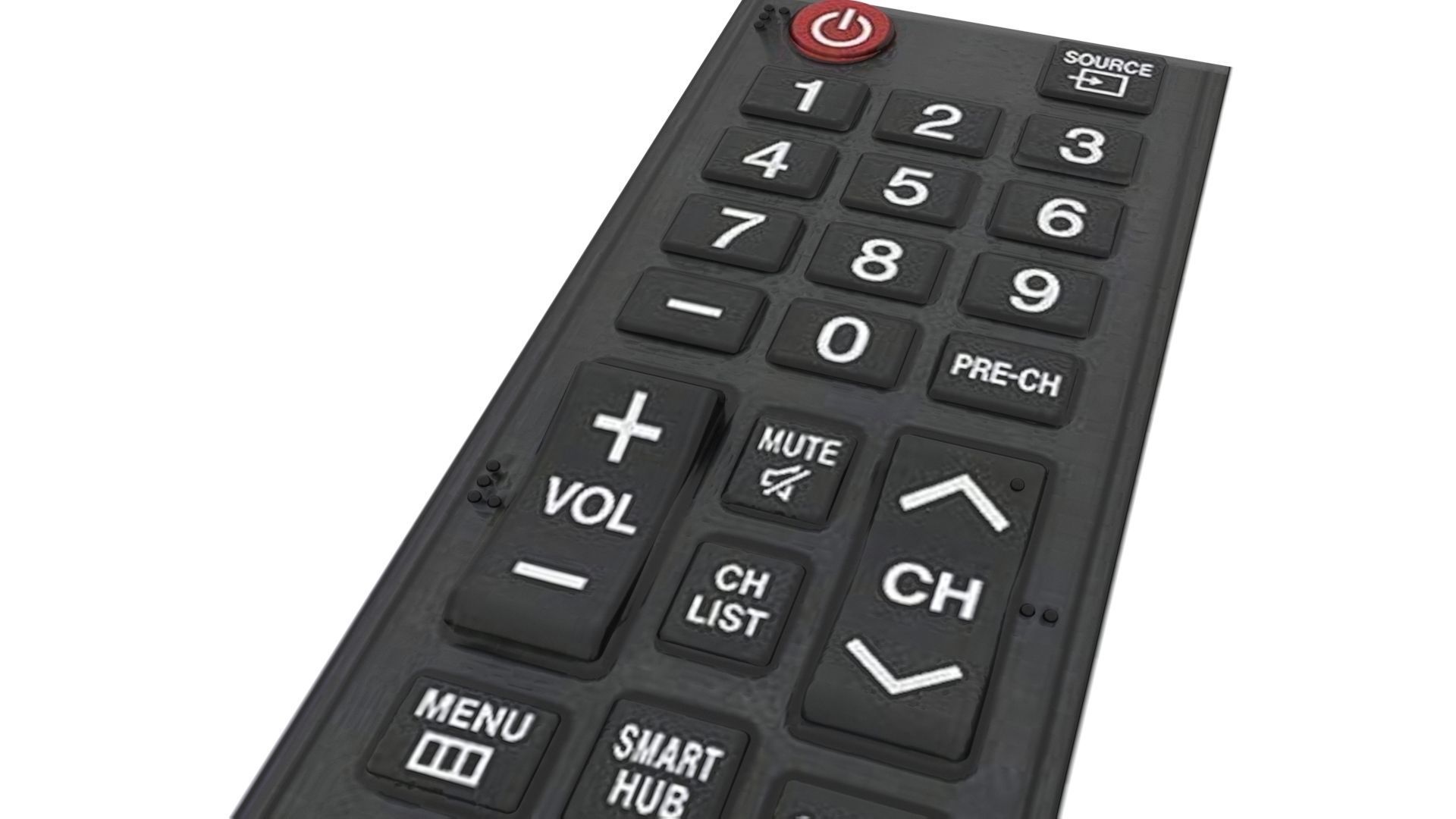 Samsung TV Remote Control 3D model | CGTrader