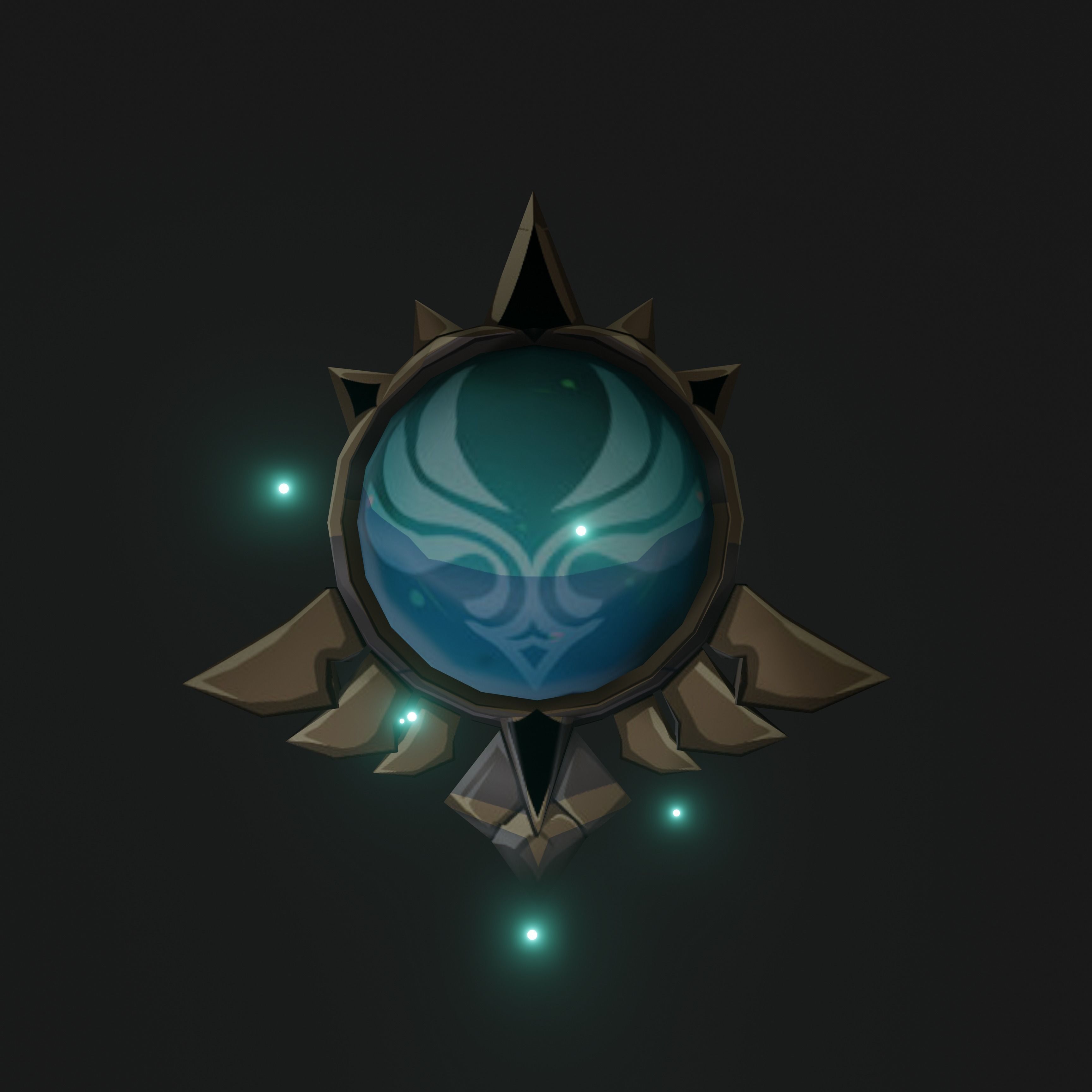 3D model Genshin Impact - Anemo Vision VR / AR / low-poly | CGTrader