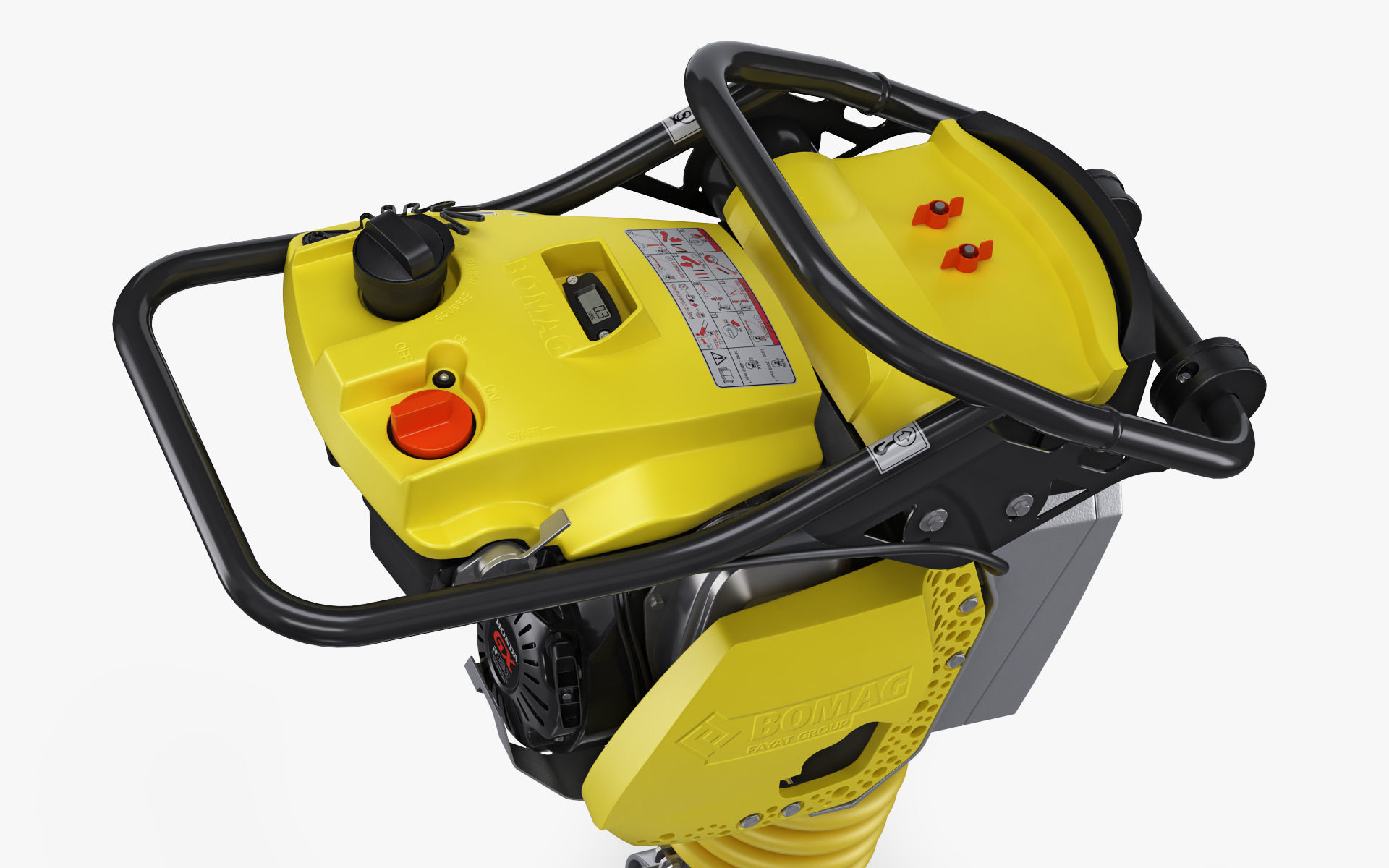 Tamper Bomag BT 65 3D model | CGTrader