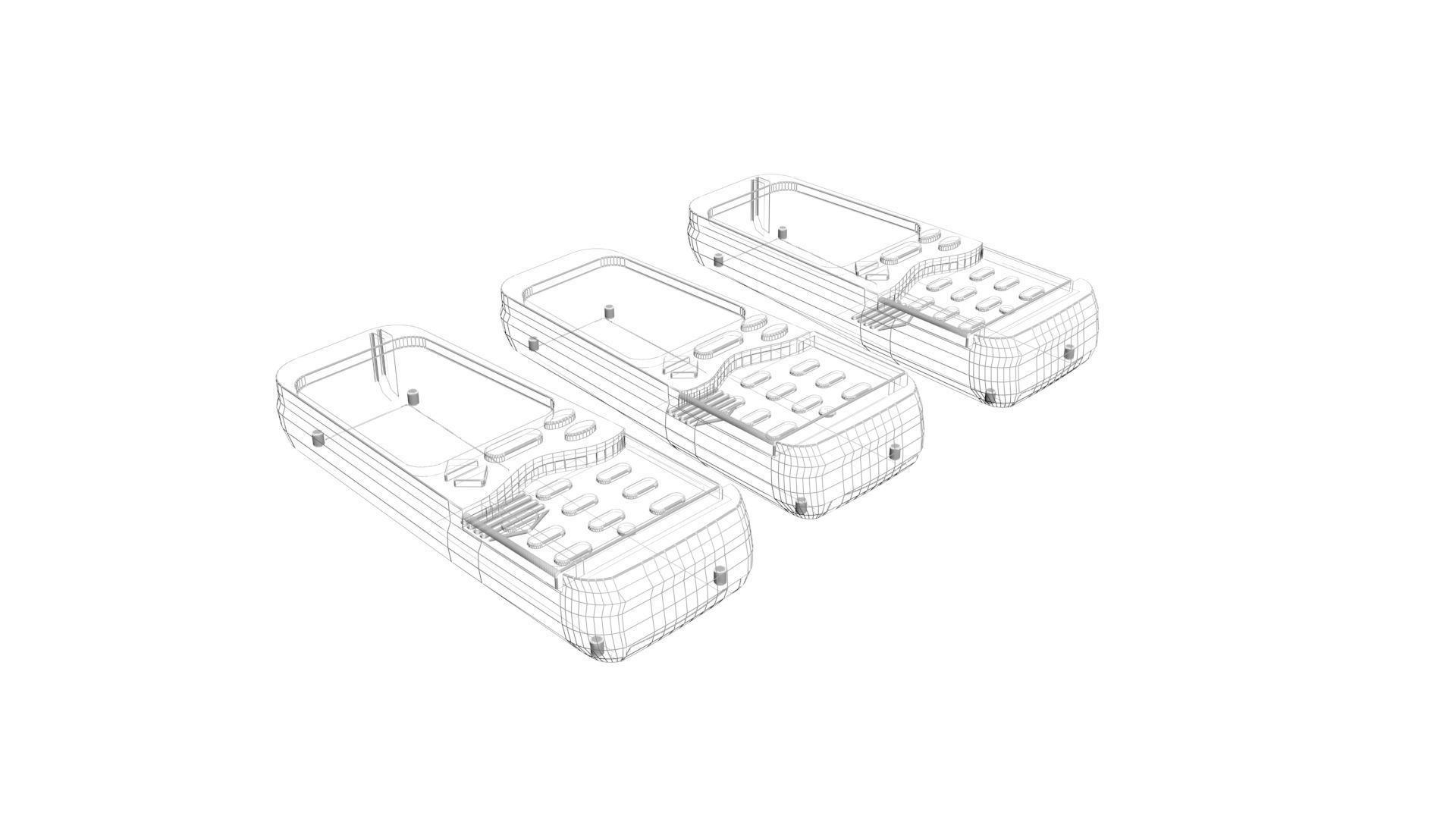 Vestel Air Conditioner Remote Controls 3D model | CGTrader
