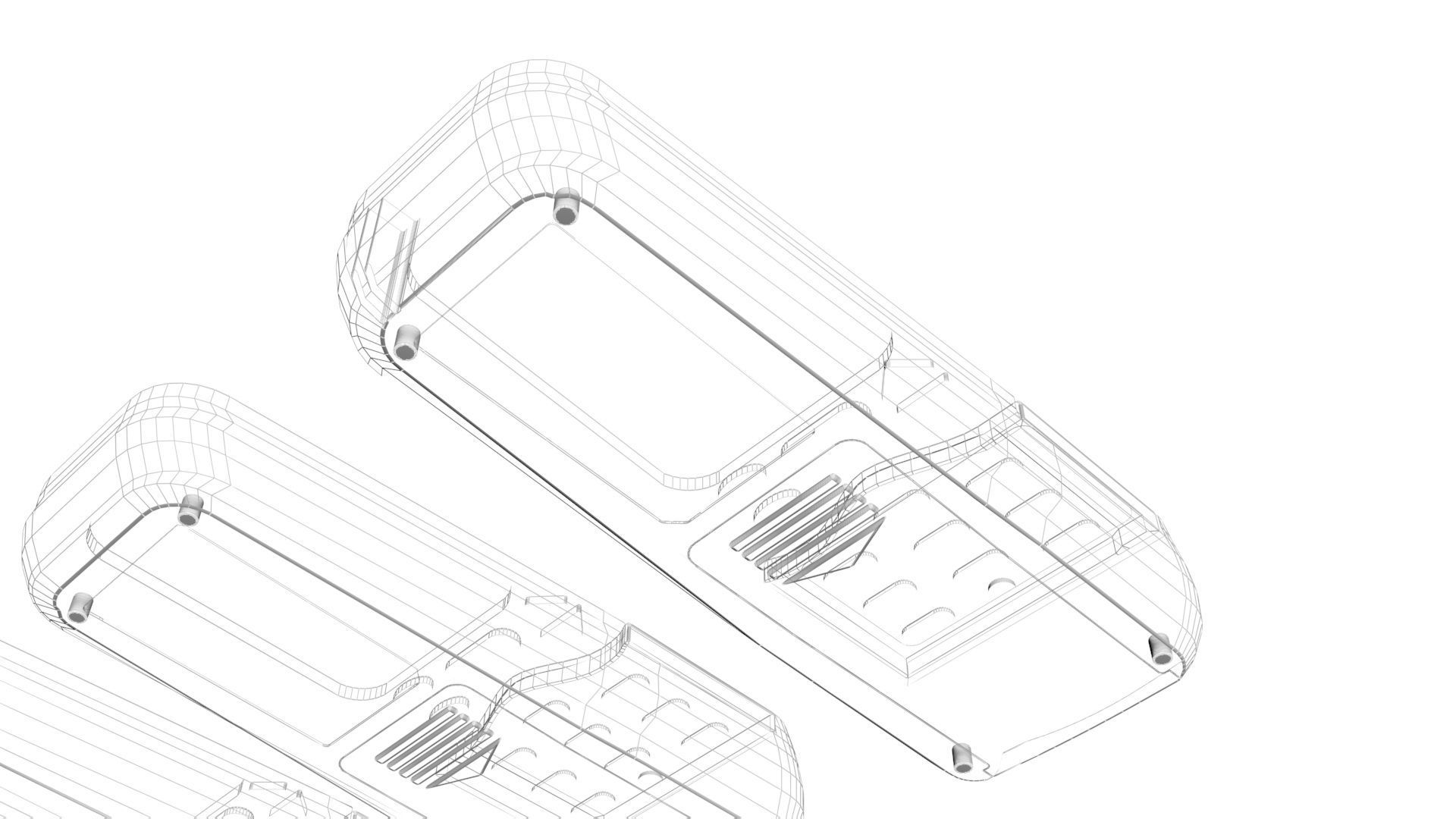 Vestel Air Conditioner Remote Controls 3D model | CGTrader