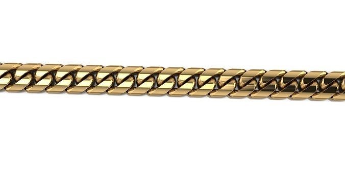 One piece fusion chain is cast directly 3D model 3D printable | CGTrader