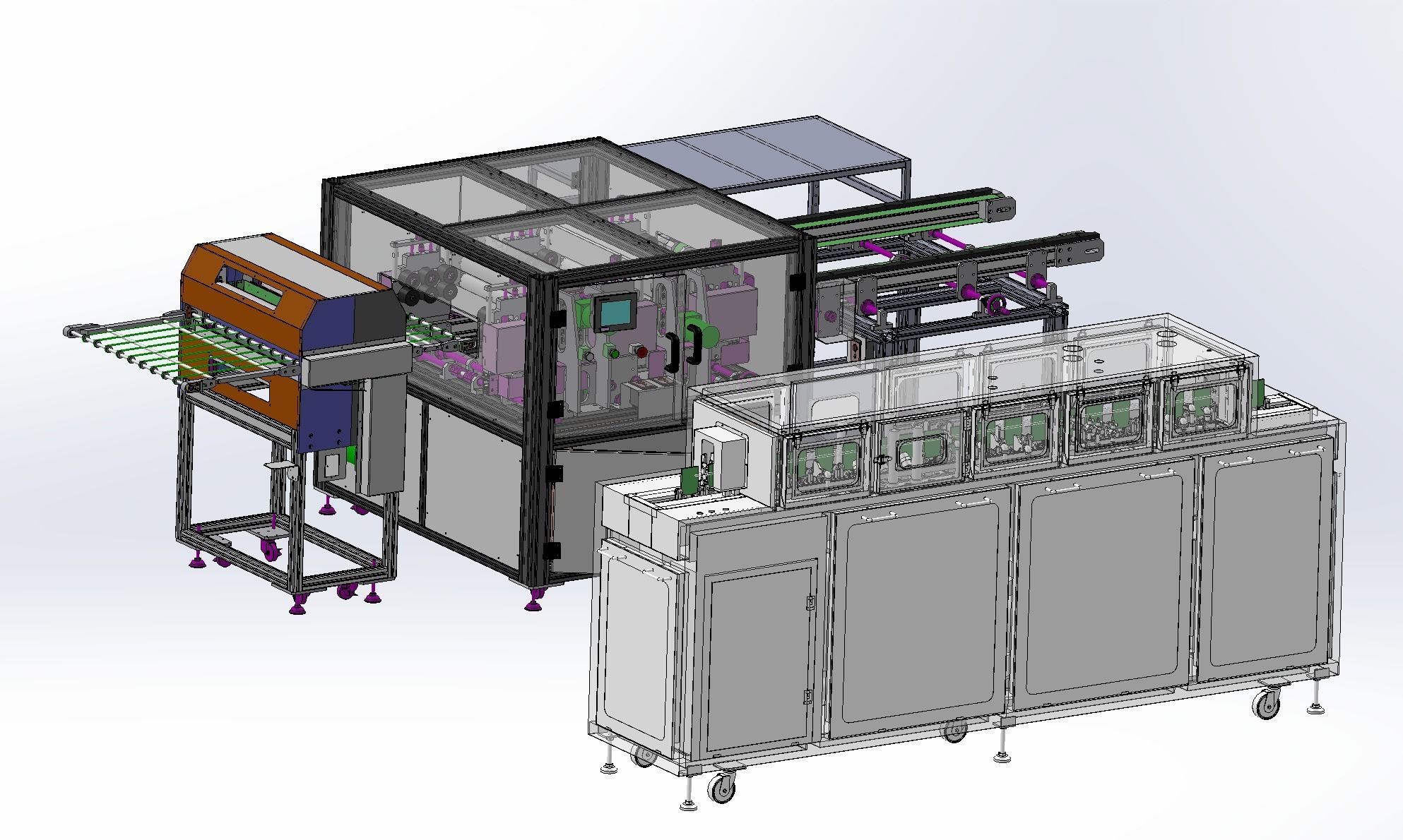 Pcb board cleaning machine collection 3D model | CGTrader