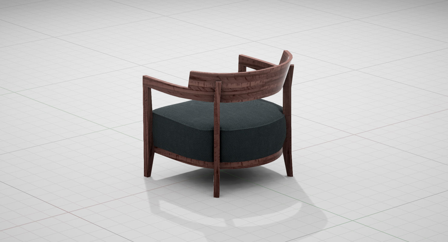 3D model Flexform Jenny Chair UE4 VR / AR / low-poly | CGTrader