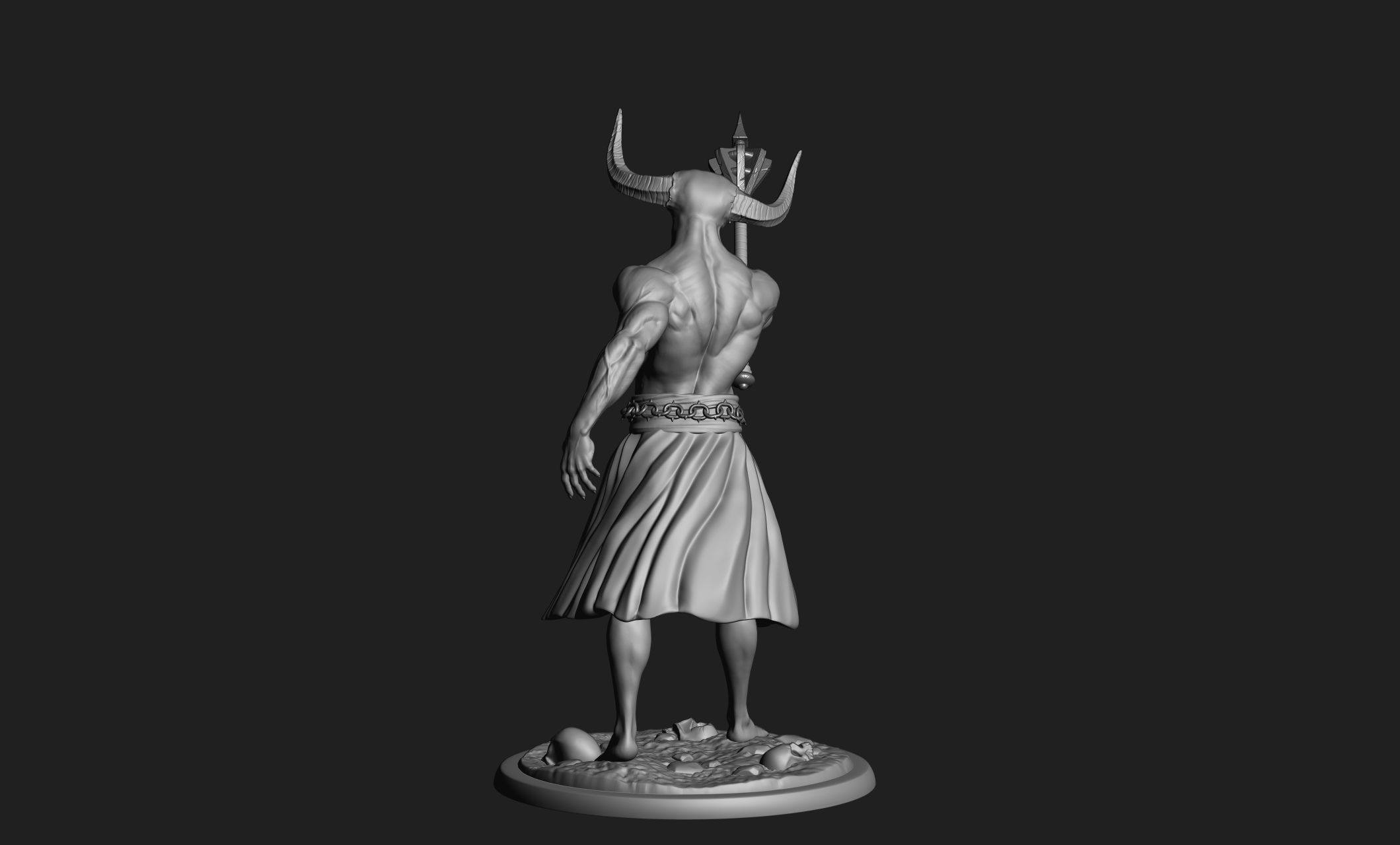 Demon Lord - 3D print model miniature 3D model 3D printable | CGTrader