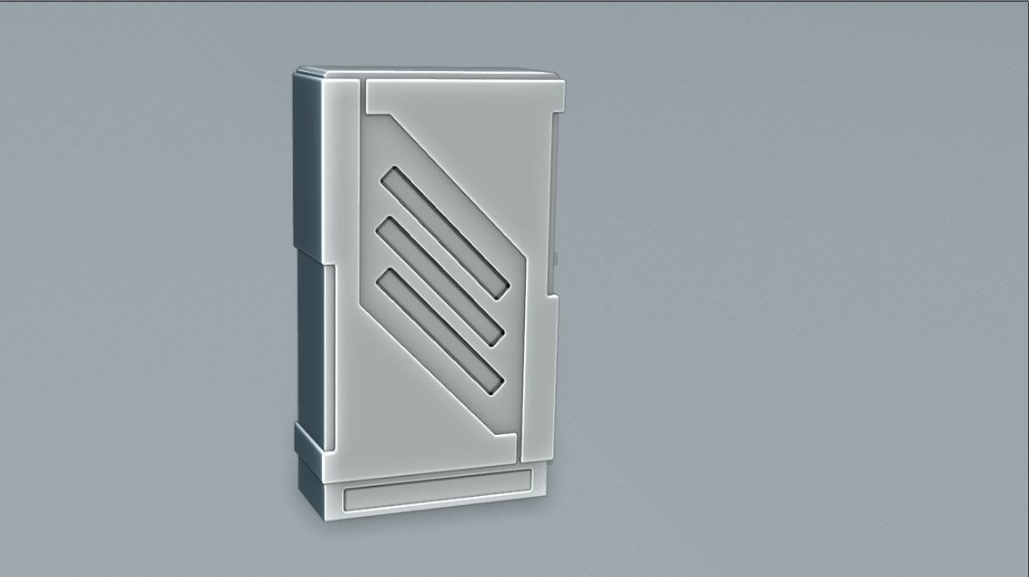 Sci-Fi Crate 3D model | CGTrader