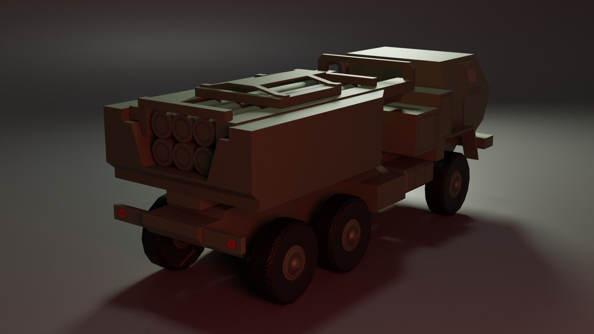3D model HIMARS Launch rocket system VR / AR / low-poly | CGTrader