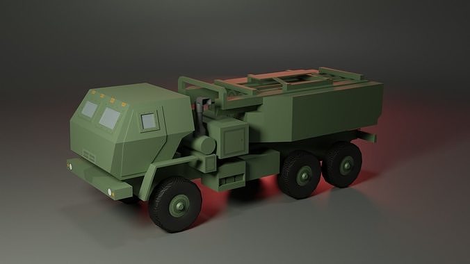 3D model HIMARS Launch rocket system VR / AR / low-poly | CGTrader