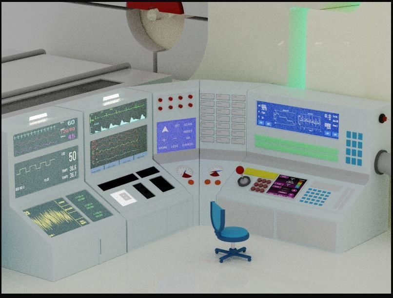 pokemon laboratory 3D model | CGTrader