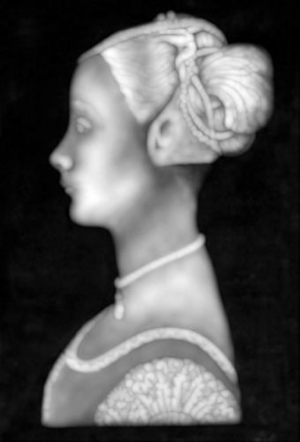 Woman profile 3D model | CGTrader
