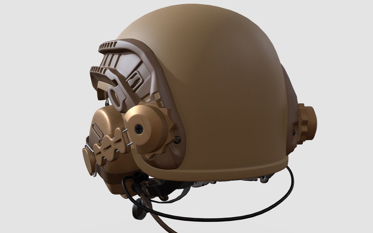 HELMET NIGHT VISION 3D model | CGTrader