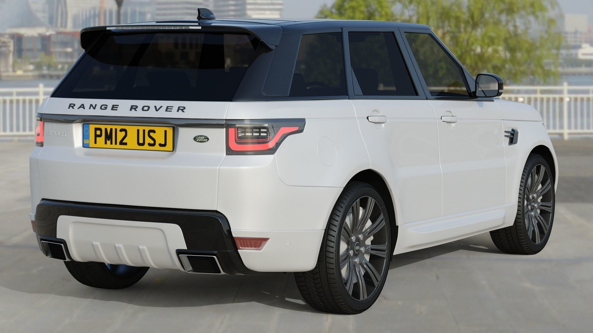 Range Rover Sport 2021 3D model | CGTrader