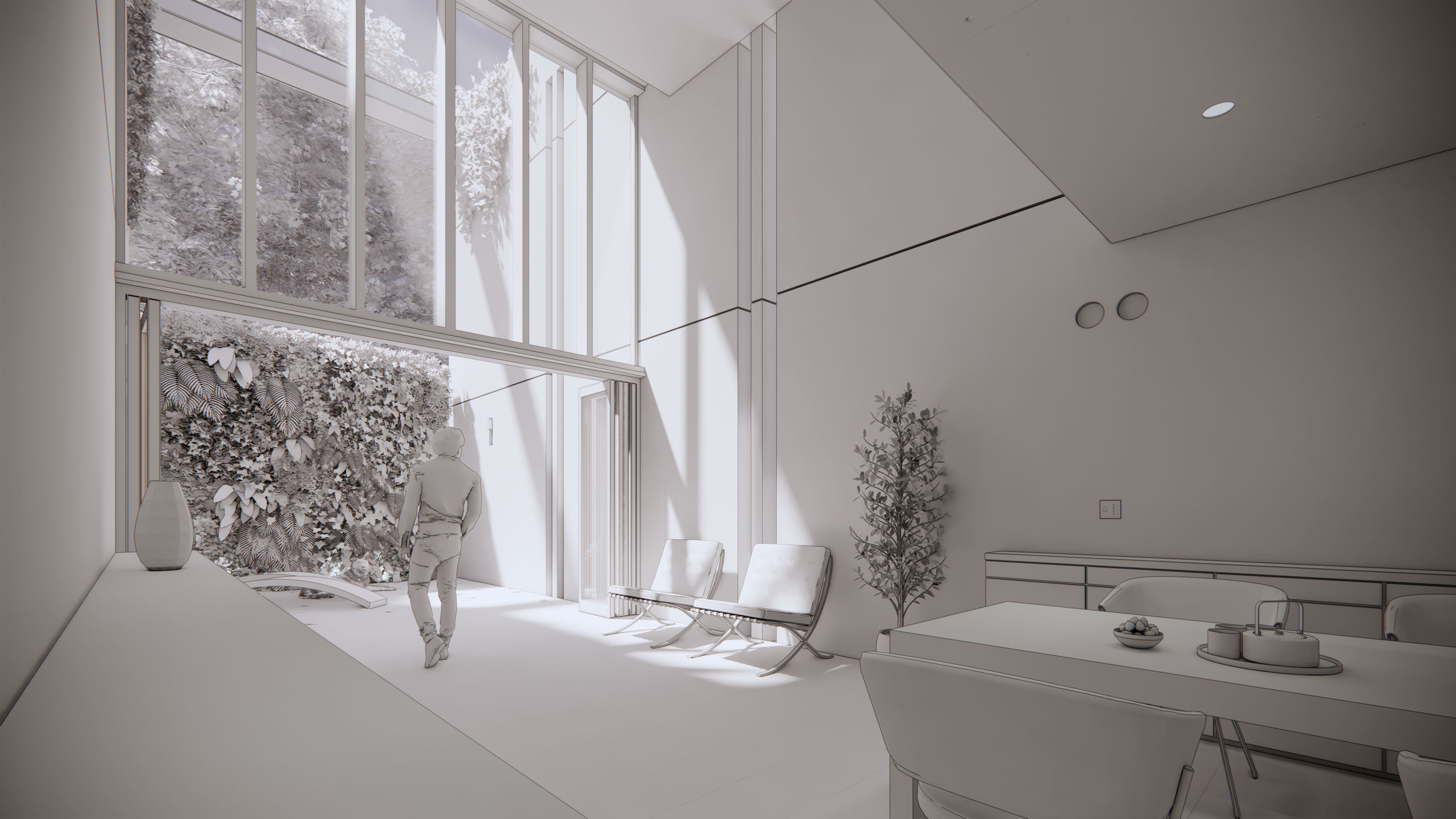 Utsubo Park House - Tadao Ando 3D model | CGTrader