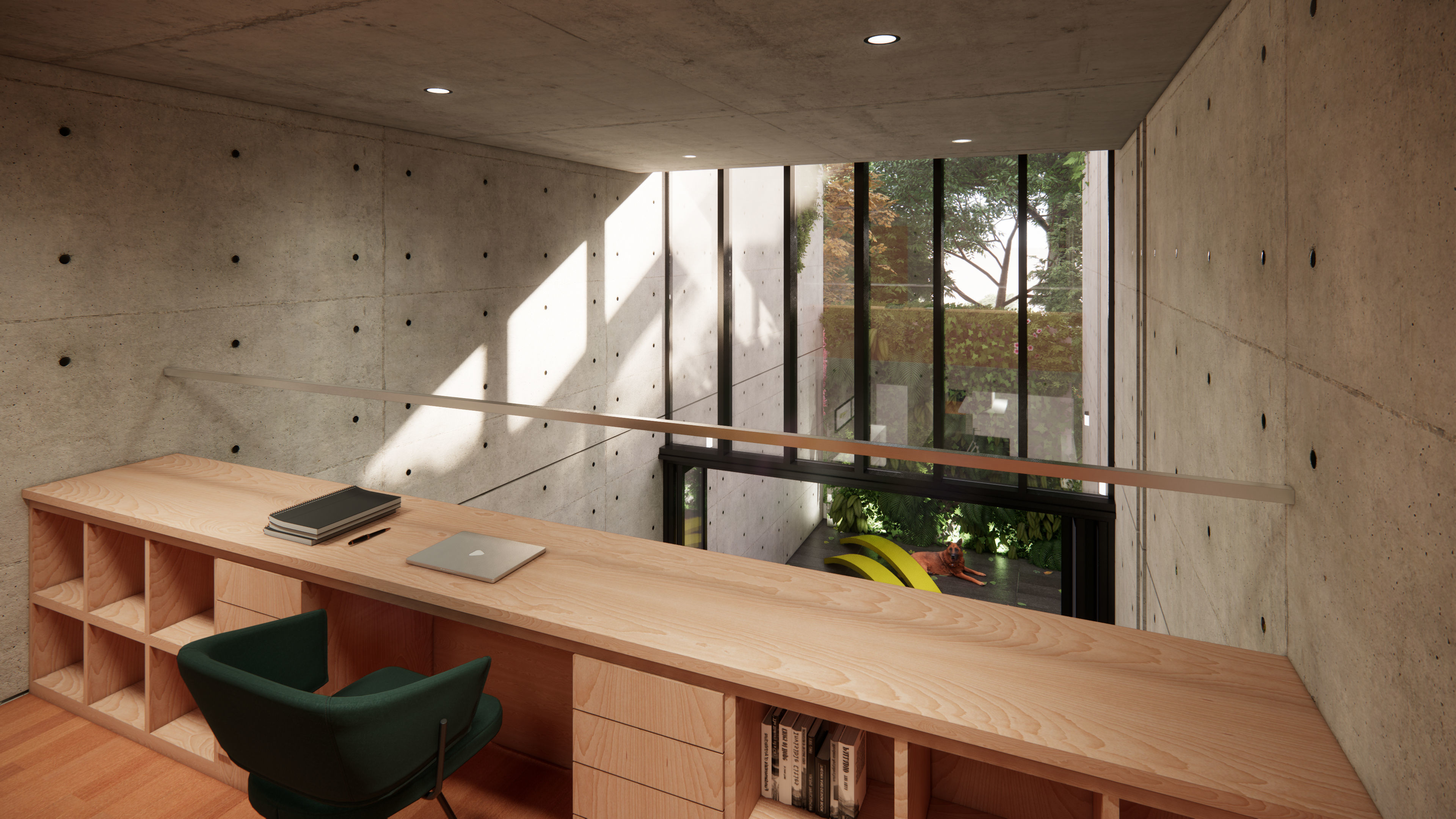 Utsubo Park House - Tadao Ando 3D model | CGTrader