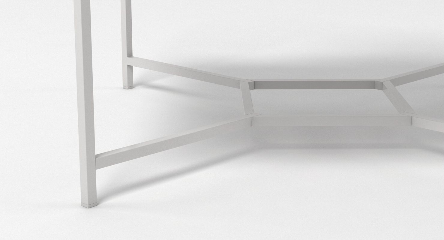 HUB Office Table 3D model | CGTrader