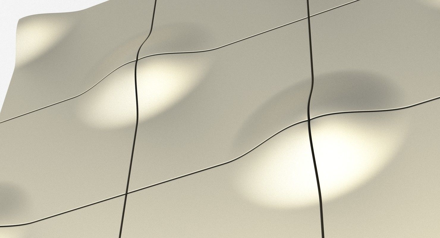 Decorative Modular Wall Panel 2 3D model | CGTrader