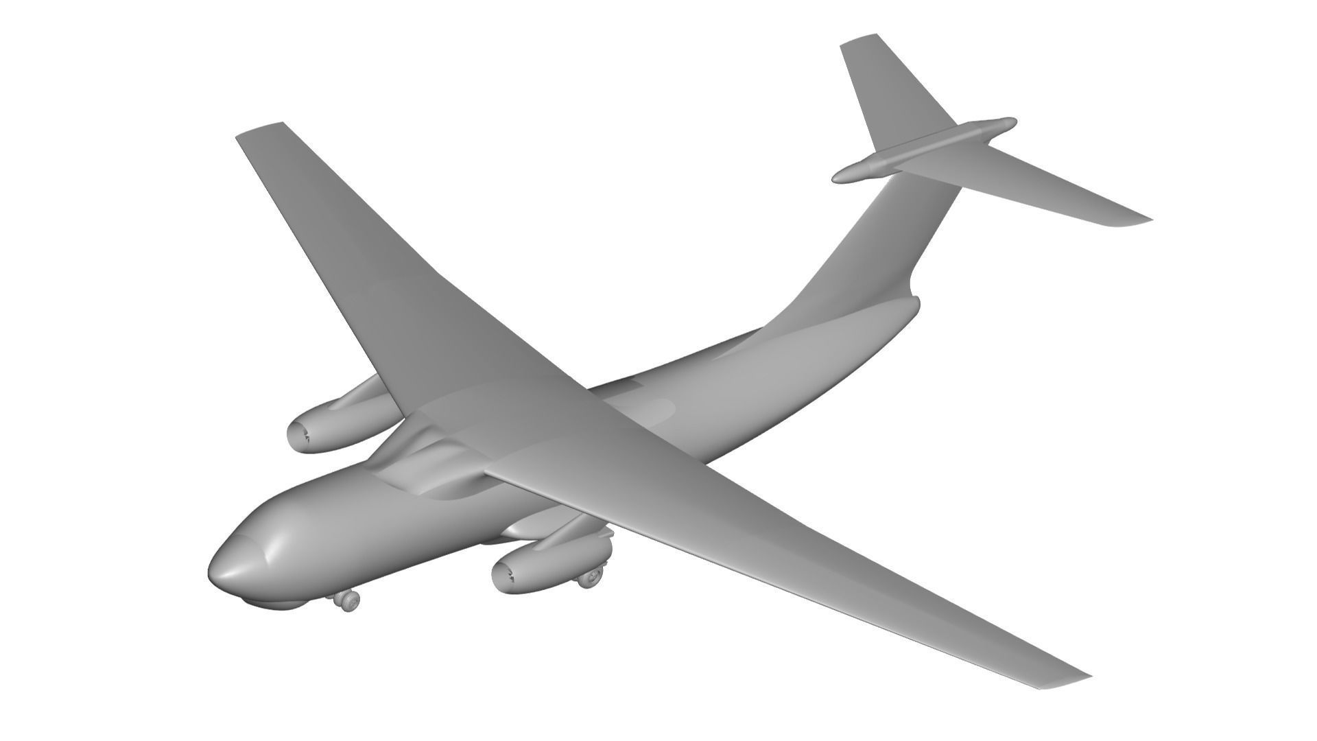 Ilyushin Il-76 3D model | CGTrader
