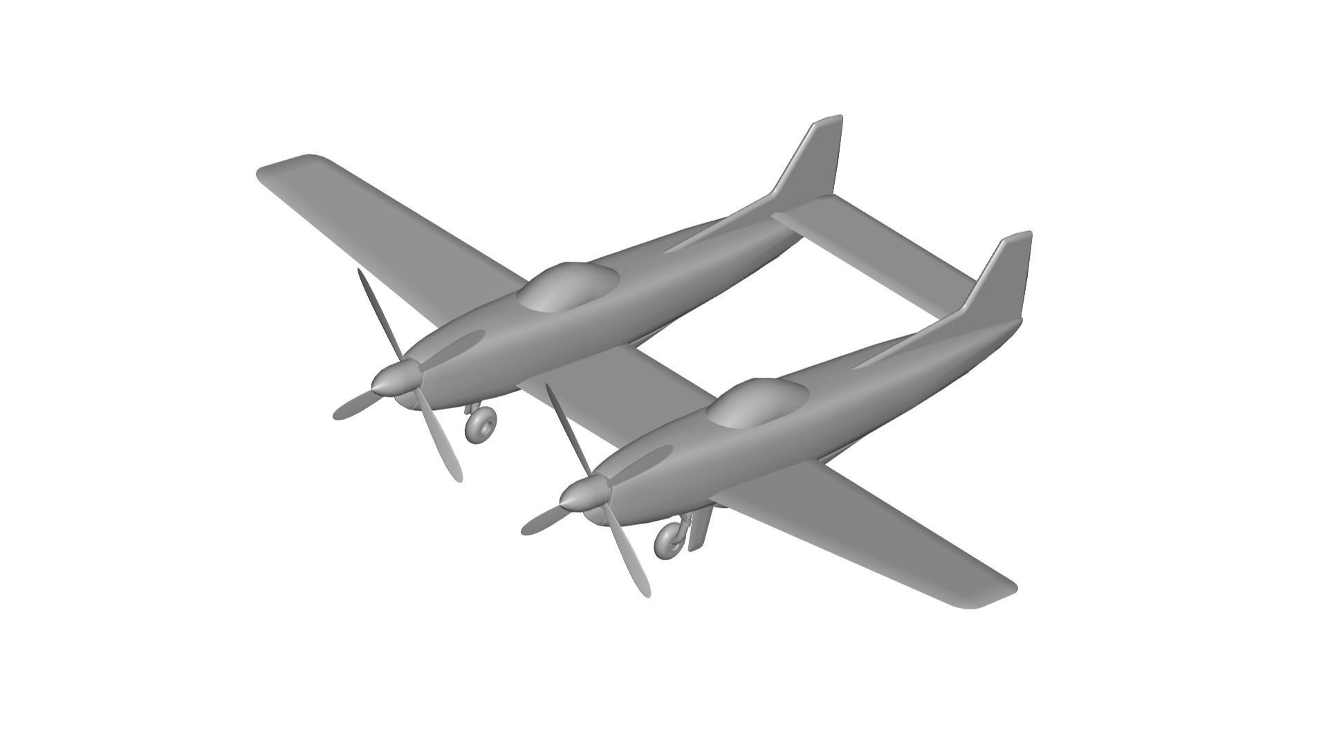 North American F-82 Twin Mustang 3D model | CGTrader