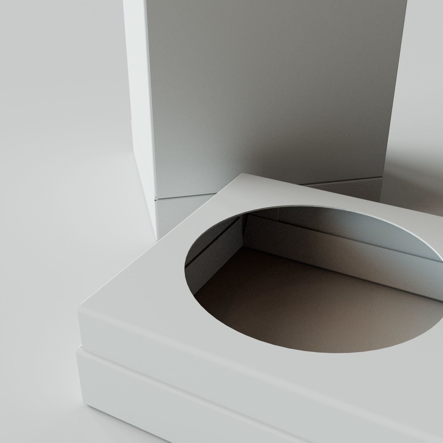 Pedestal Box - Package 3D model 3D model | CGTrader
