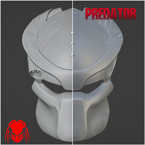 Predator Temple Guard mask 3D model 3D printable | CGTrader