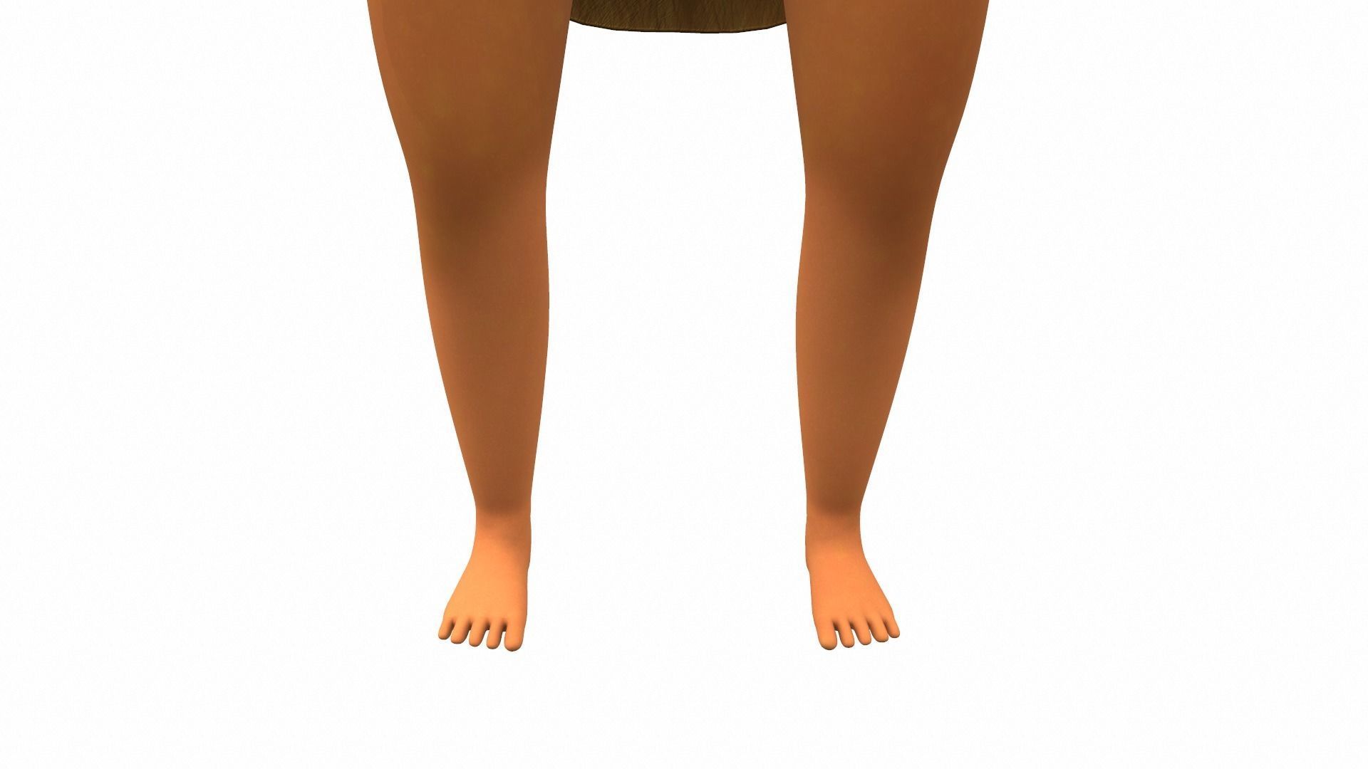 Eep Crood - female cartoon character of the Croods 3D model | CGTrader