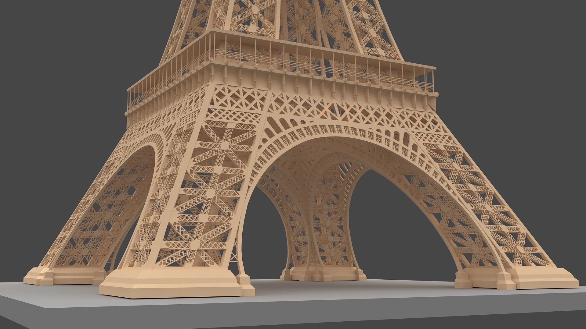 Eiffel Tower France 3D model | CGTrader