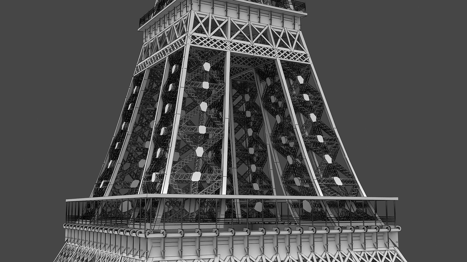 Eiffel Tower France 3D model | CGTrader