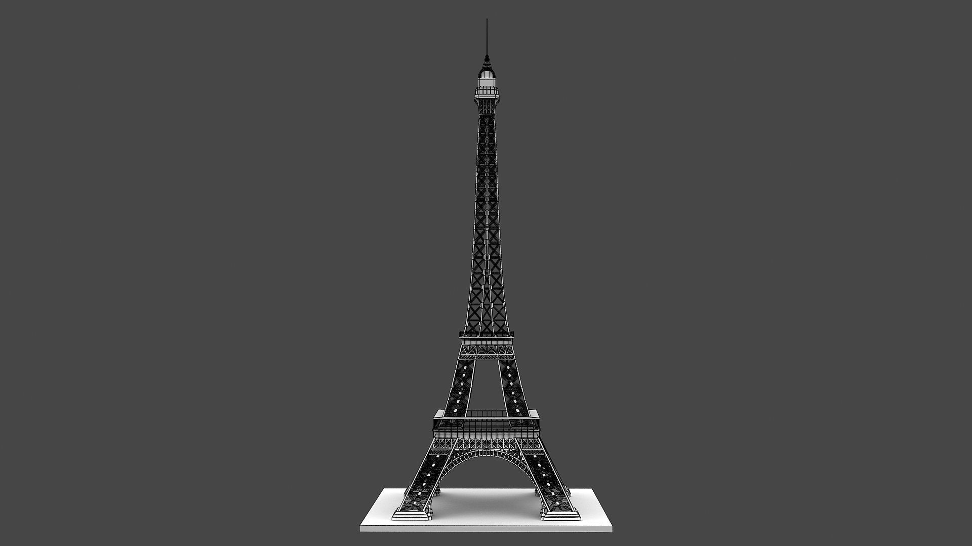 Eiffel Tower France 3D model | CGTrader