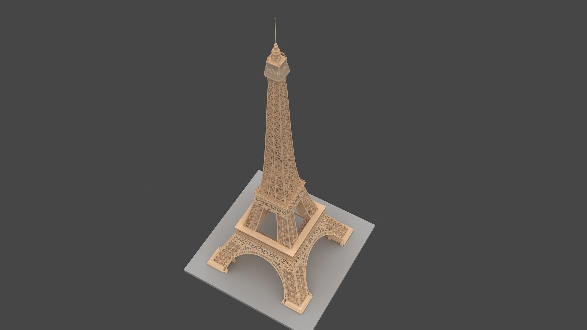 Eiffel Tower France 3D model | CGTrader