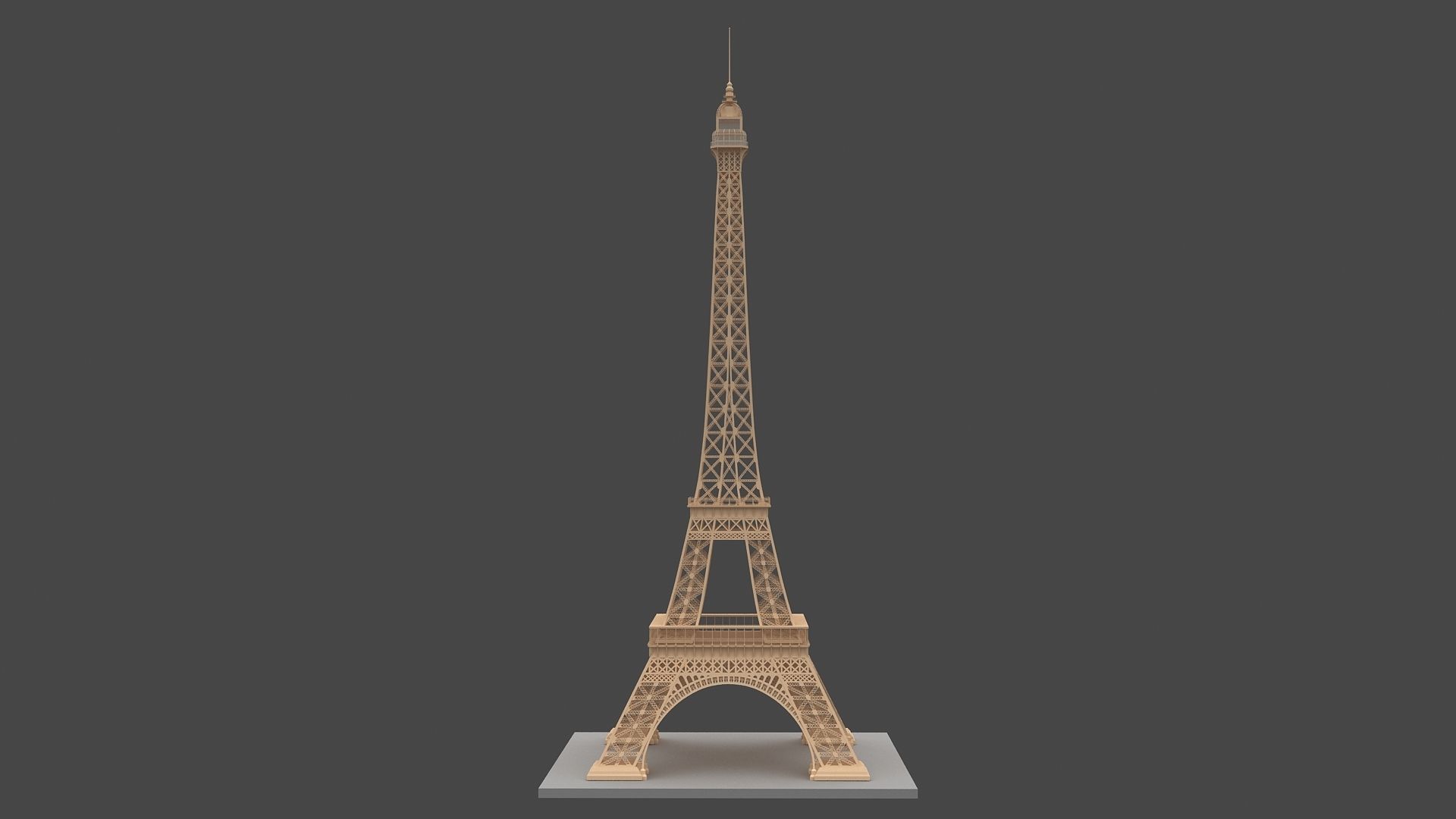 Eiffel Tower France 3D model | CGTrader